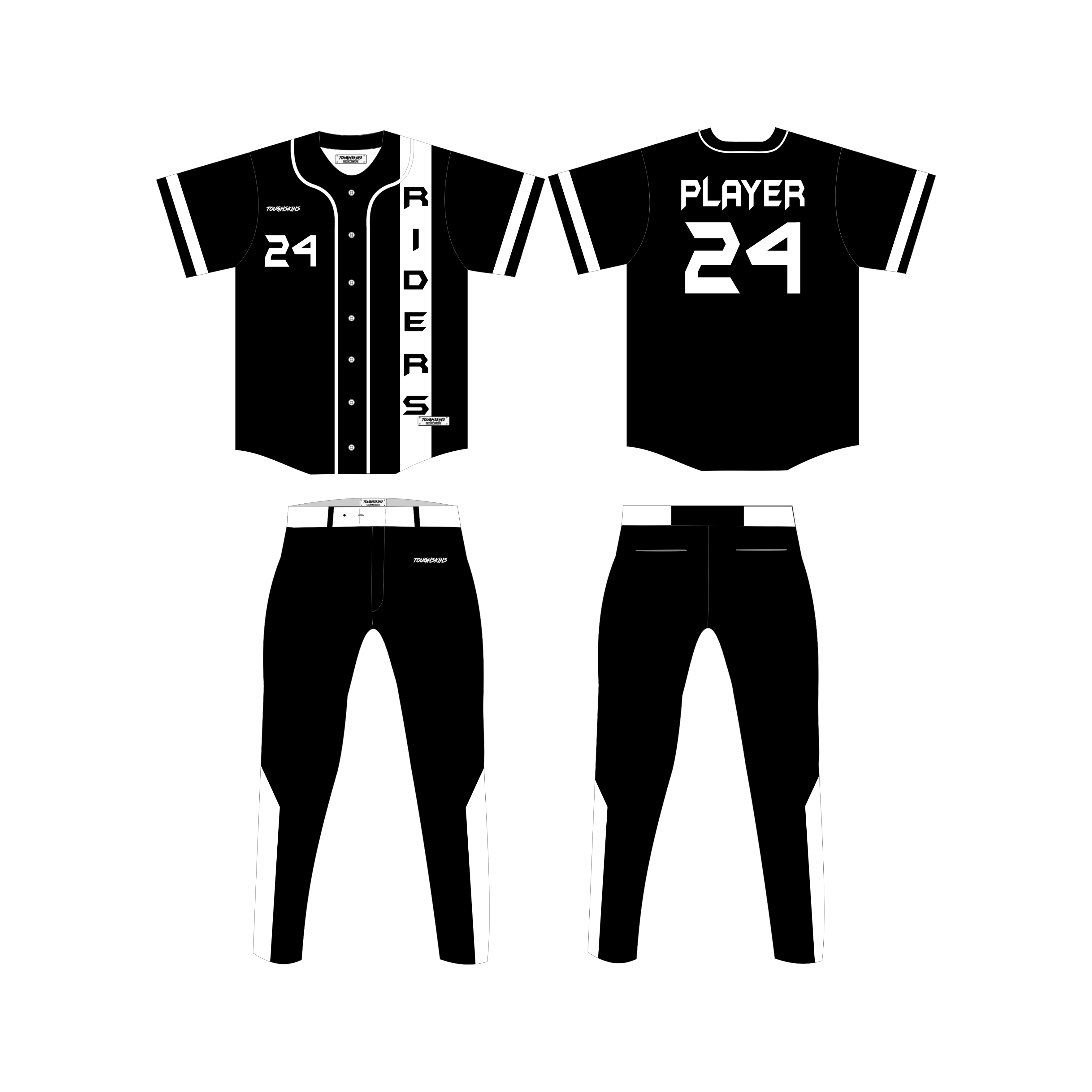 Knight Riders - Custom Baseball Uniforms | ToughSkins Sportswear LLC